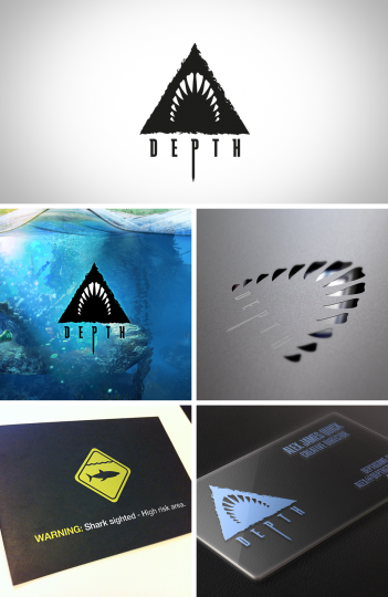 DEPTH GAME // LOGO & ARTWORK // BRANDING | Pixeldaddy